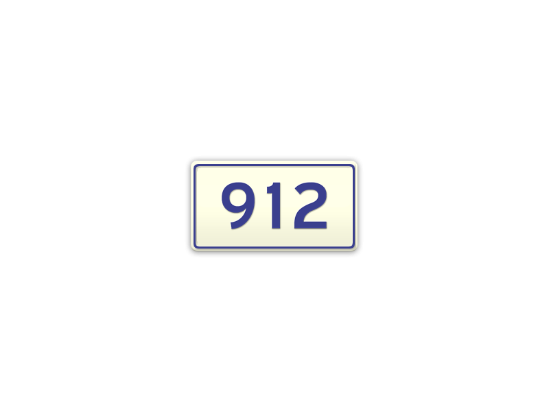 912 (Angel Number / Car Porsche Model 912) Number Plates For Sale, ACT ...