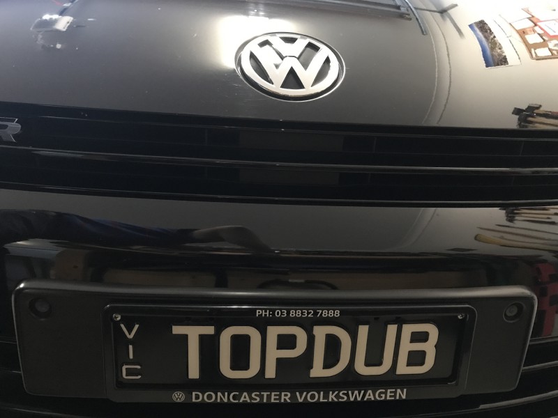 TOPDUB (Top Dub (VW, V-dub)) Number Plates For Sale, VIC - MrPlates