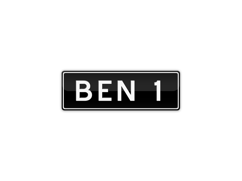 BEN 1 Number Plates For Sale NSW MrPlates BEN 1 Number Plates For Sale NSW MrPlates