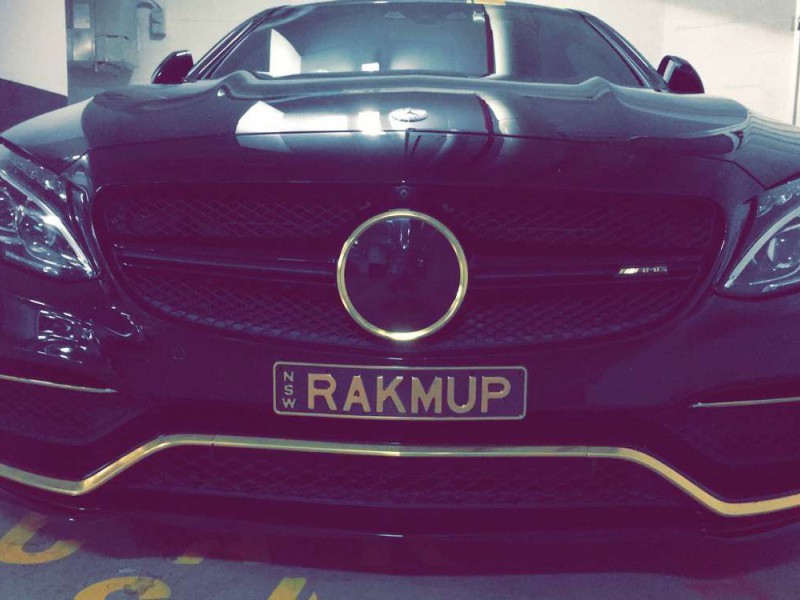 RAKMUP (Rak M Up) Number Plates For Sale, NSW - MrPlates