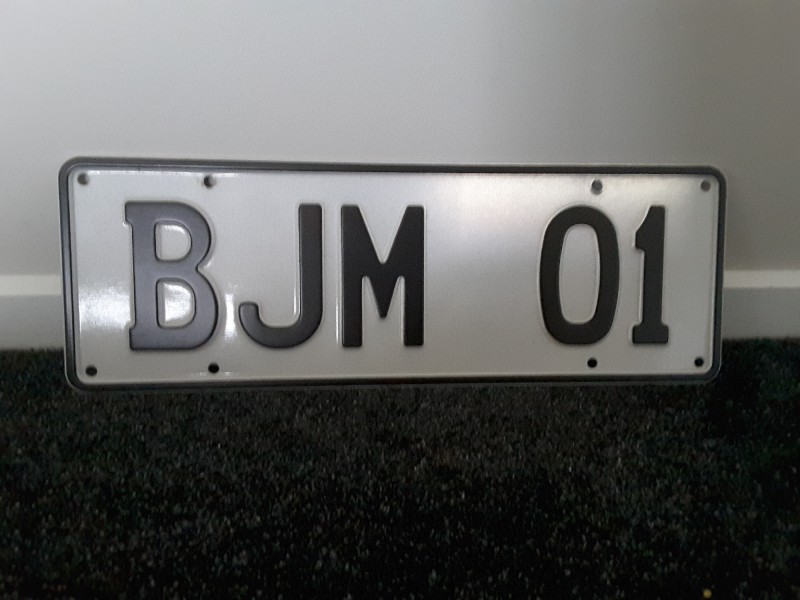 BJM O1 Number Plates For Sale - MrPlates