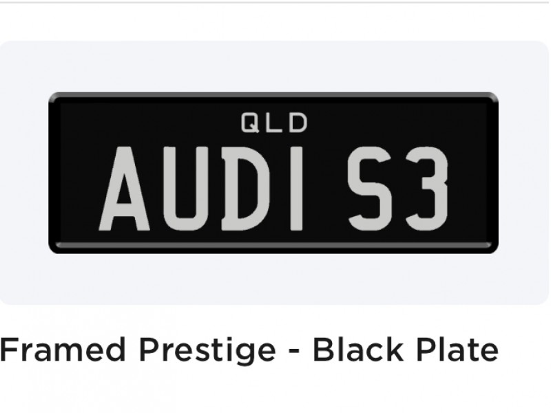 AUD1 S3 (Audi S3) Number Plates For Sale, QLD - MrPlates