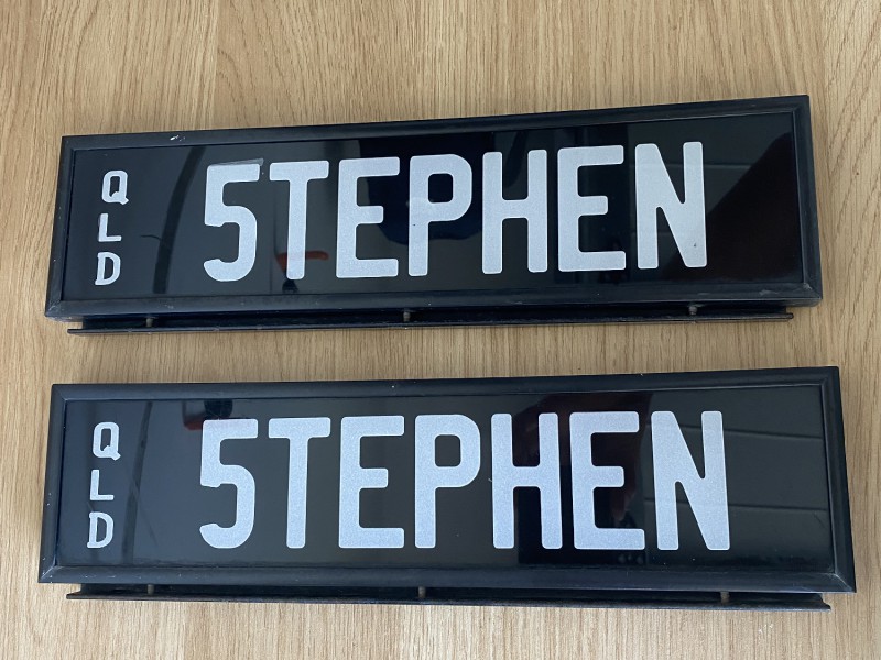 5TEPHEN (STEPHEN) Number Plates For Sale, QLD - MrPlates