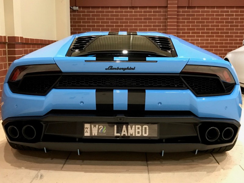 W LAMBO (LAMBORGHINI) Number Plates For Sale, WA - MrPlates