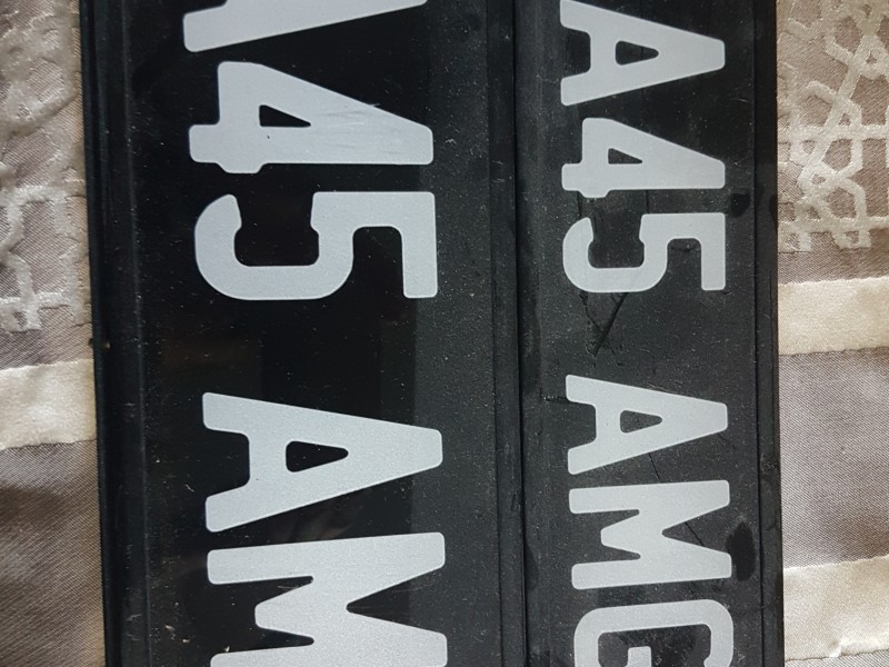 A45 AMG Number Plates For Sale, QLD - MrPlates