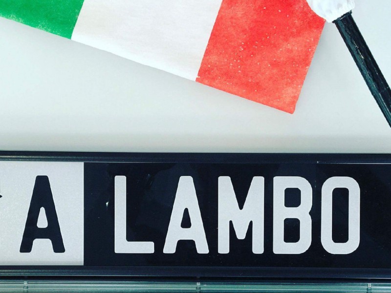 A LAMBO (Lamborghini) Number Plates For Sale, QLD - MrPlates