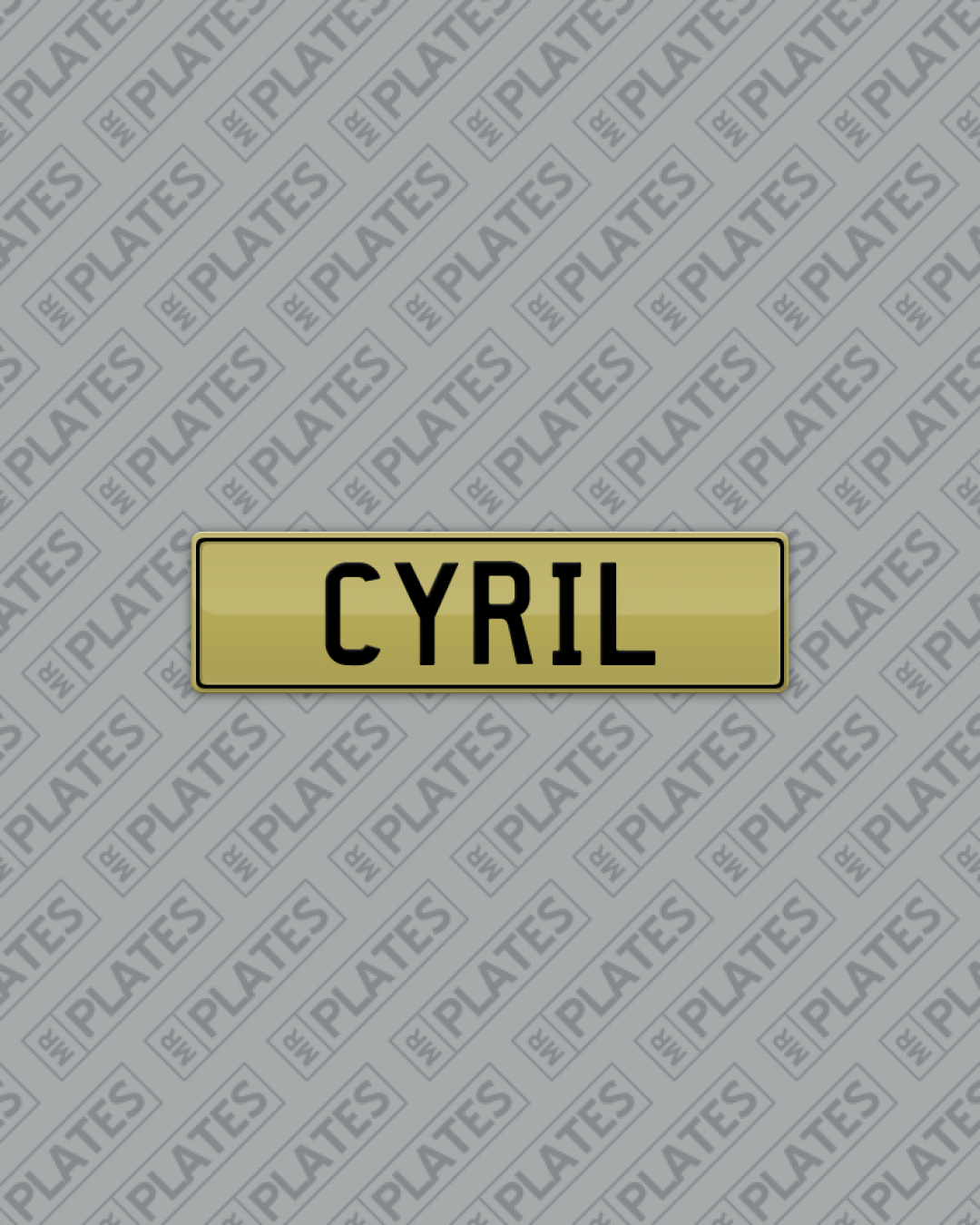 CYRIL Number Plates For Sale, QLD - MrPlates