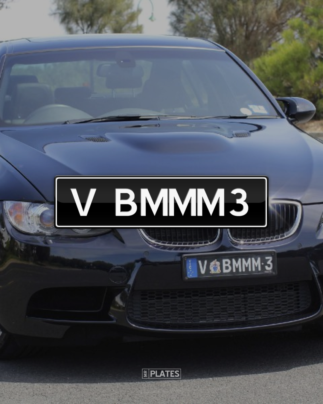 V BMMM3 (BMW M3) Number Plates For Sale, VIC - MrPlates