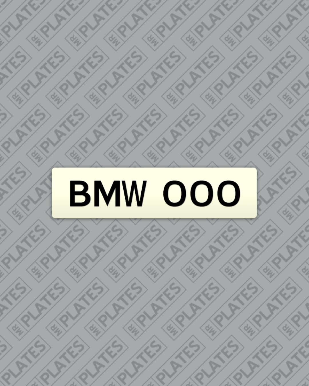 BMW 000 Number Plates For Sale, NSW - MrPlates