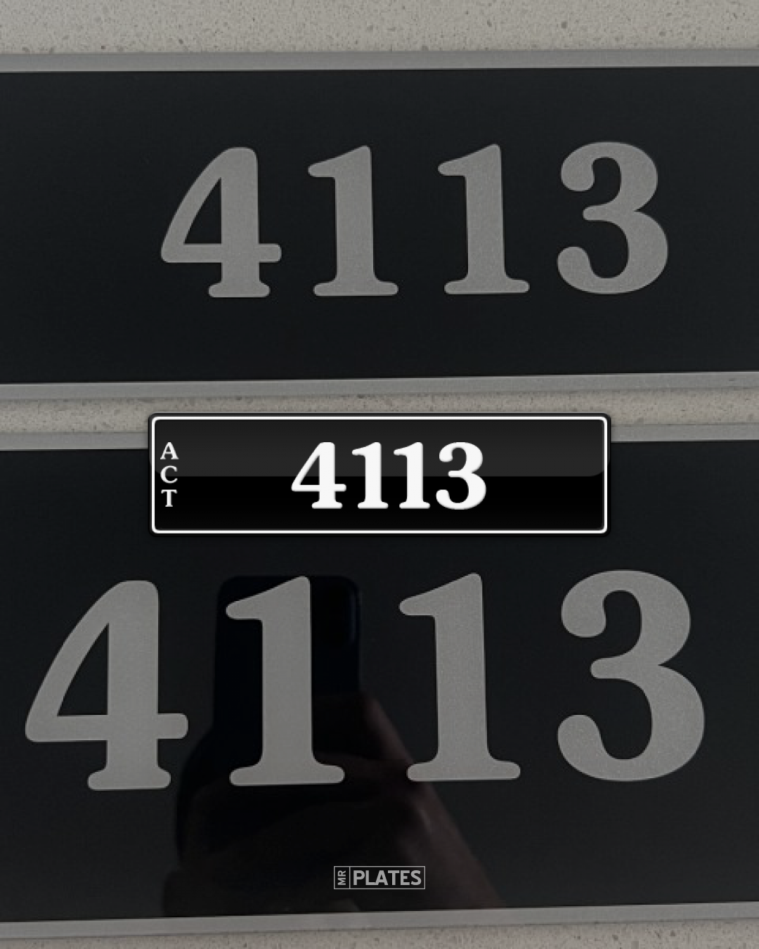 4113 Number Plates For Sale, ACT - MrPlates