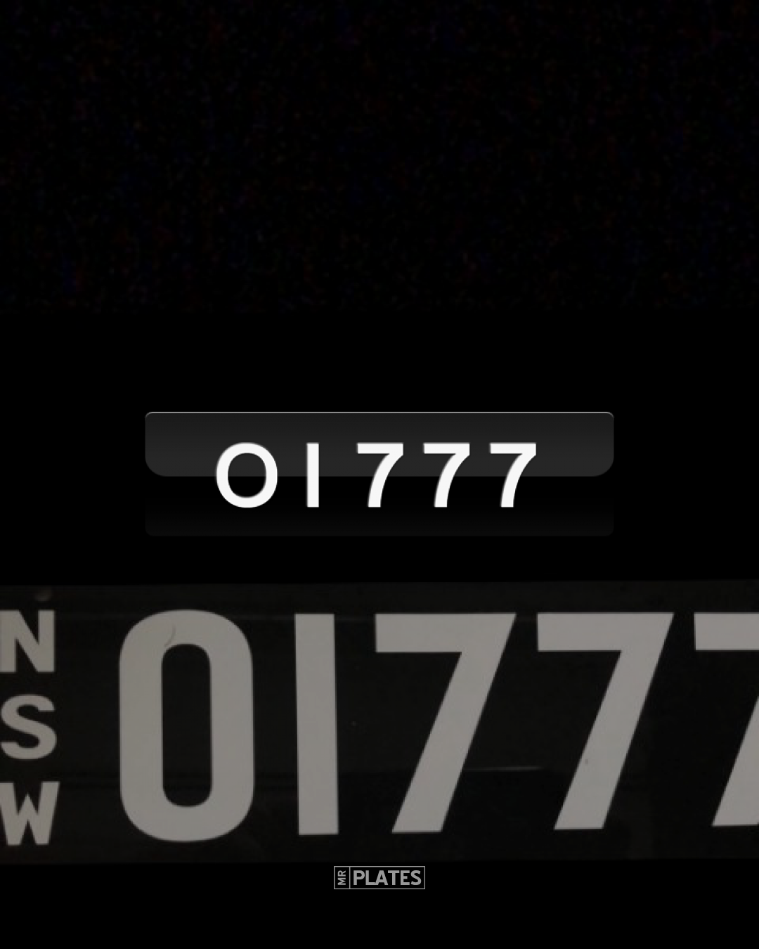 OI777 (LUCKY 7) Number Plates For Sale, NSW - MrPlates
