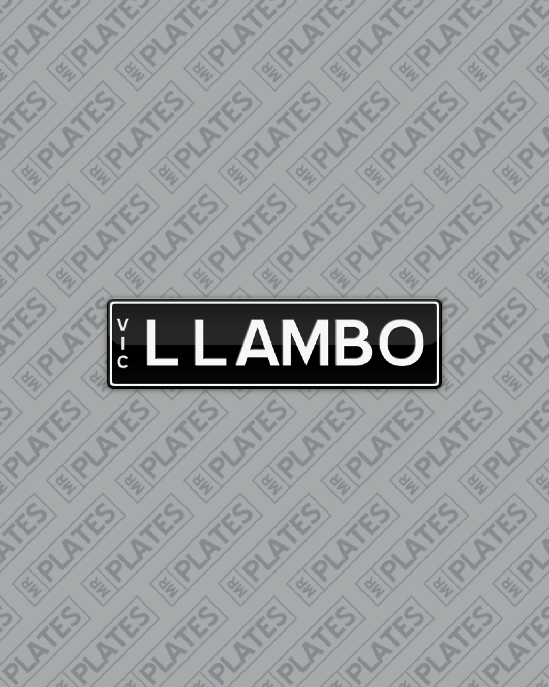 LLAMBO (Lamborghini) Number Plates For Sale, VIC - MrPlates