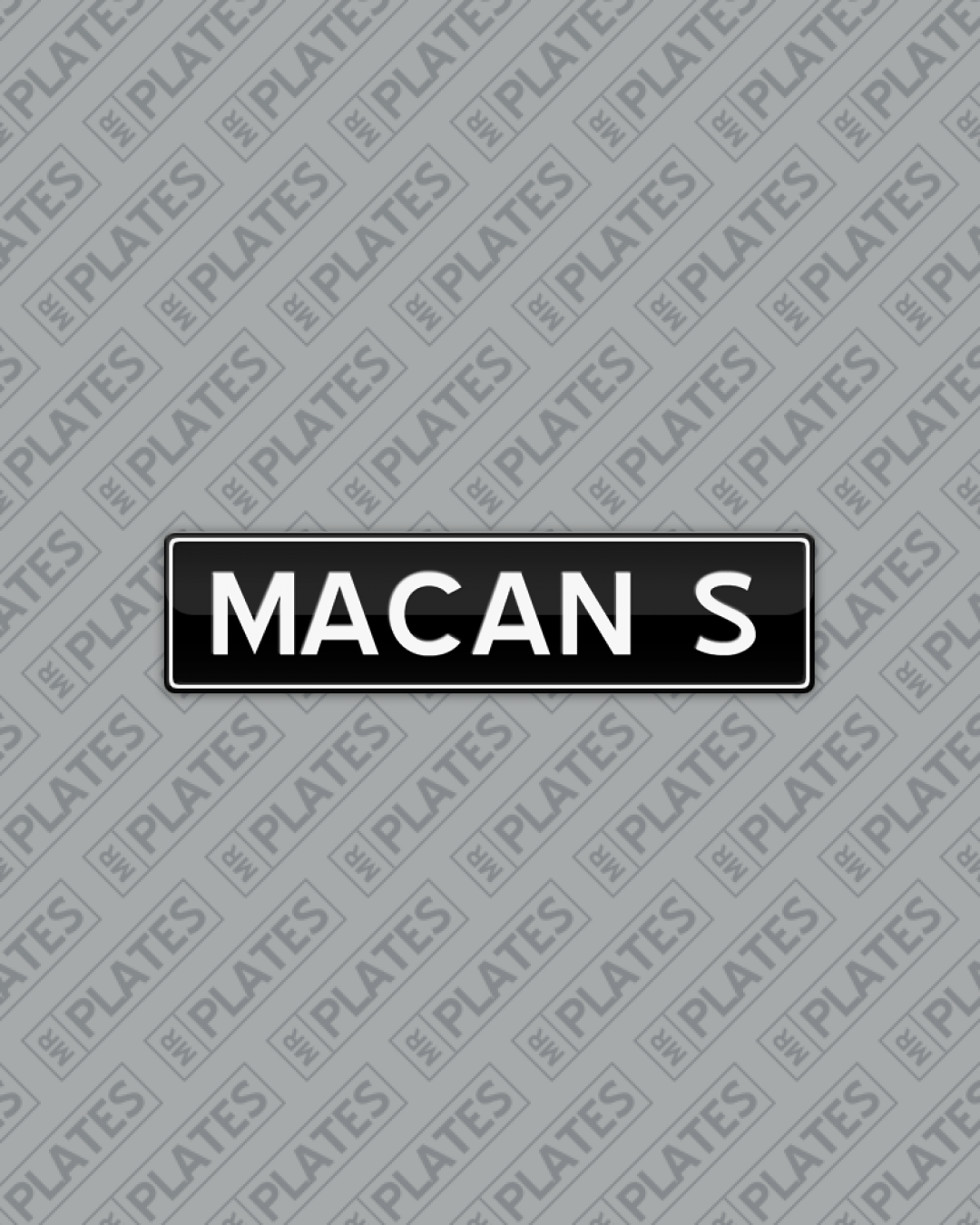 MACAN S Number Plates For Sale, QLD - MrPlates