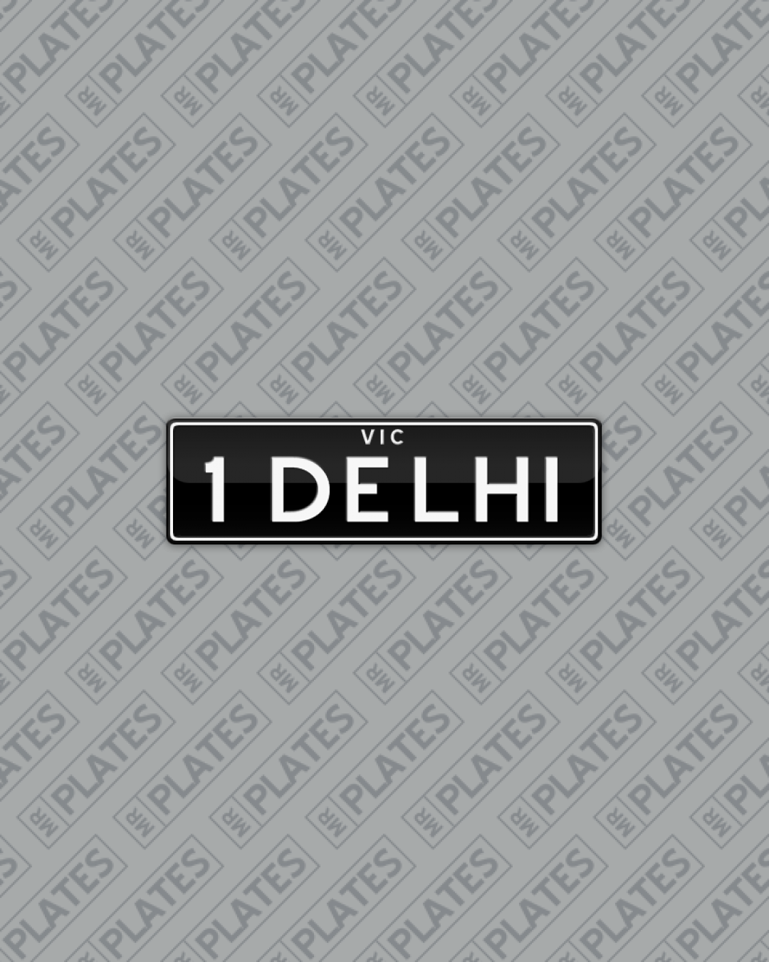 1 DELHI (DELHI) Number Plates For Sale, VIC - MrPlates