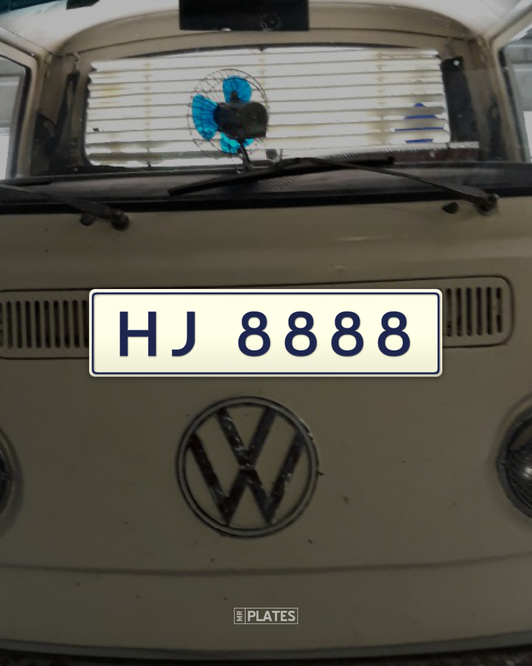 HJ 8888 (Initials/vehicle Mod) Number Plates For Sale, VIC - MrPlates