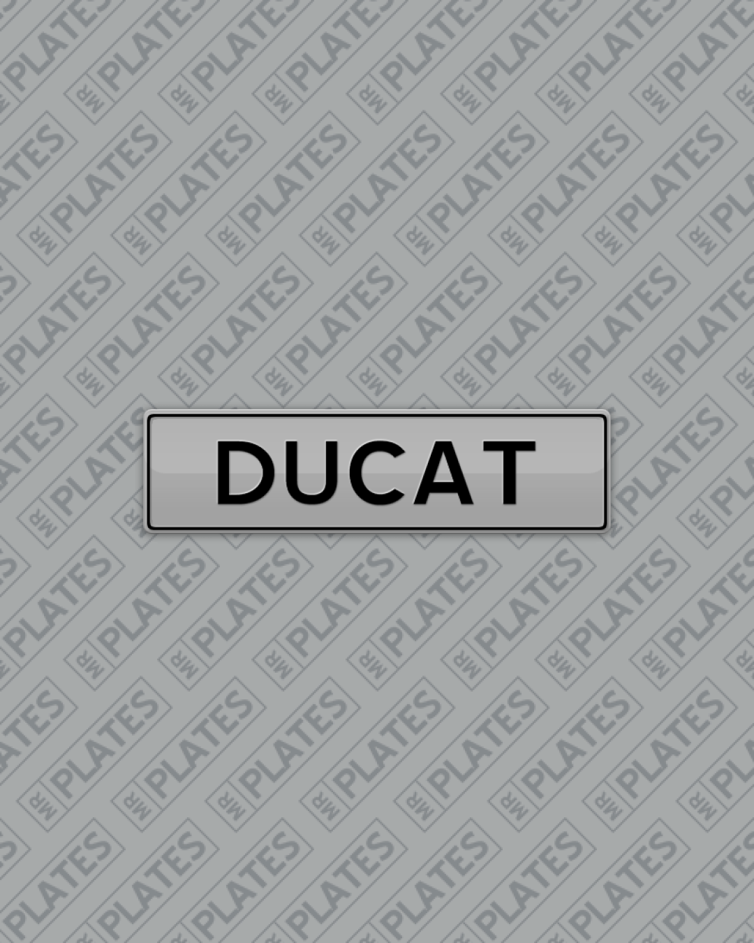 DUCAT (DUCATI) Number Plates For Sale, NSW - MrPlates