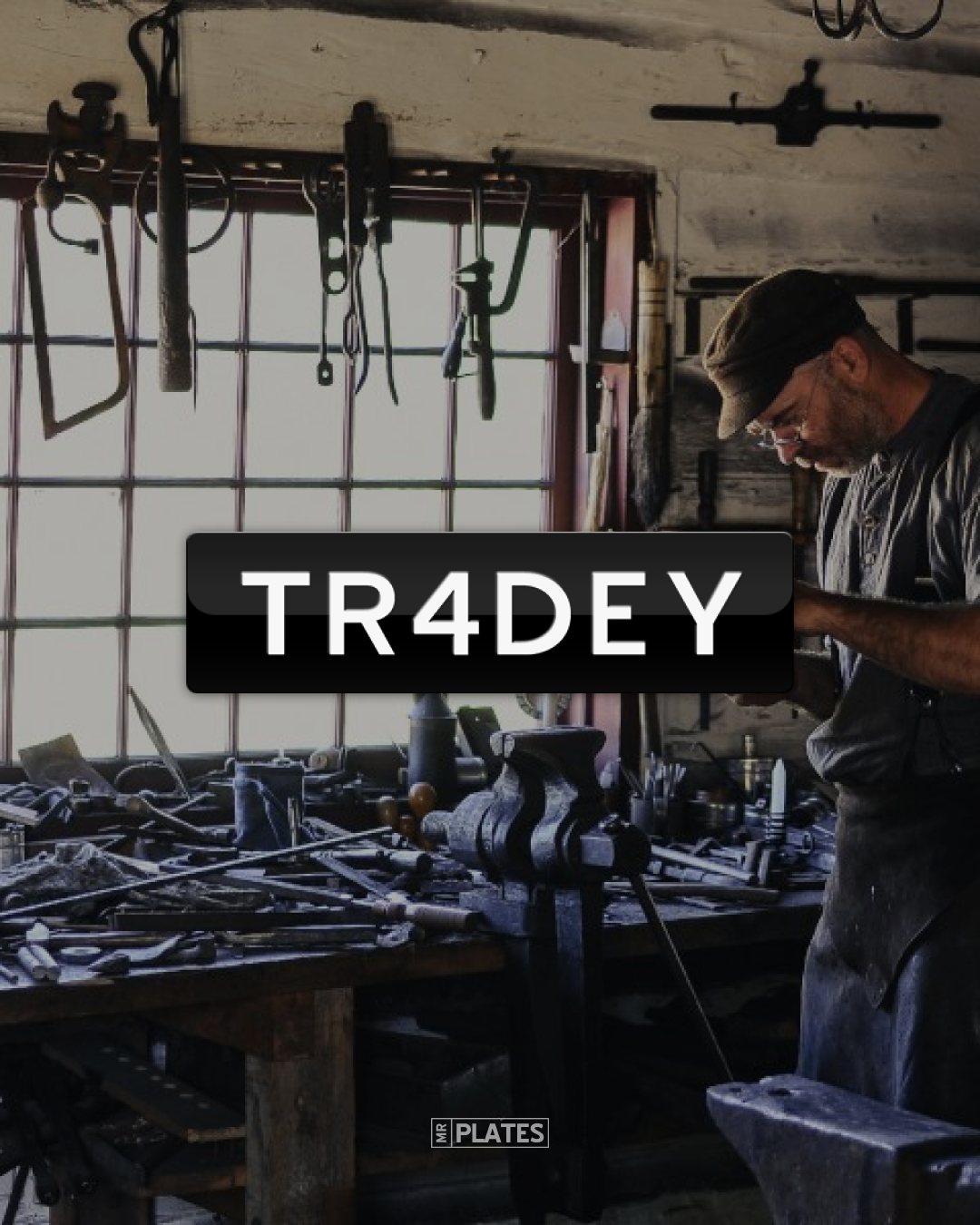 TR4DEY (TRADEY) Number Plates For Sale, VIC - MrPlates