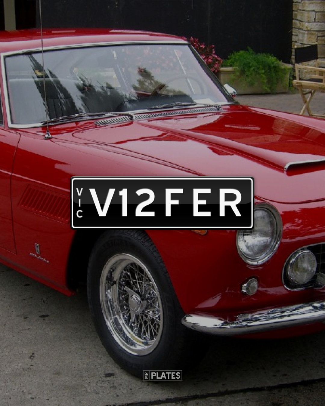 V12FER (V12 Ferrrari) Number Plates For Sale, VIC - MrPlates