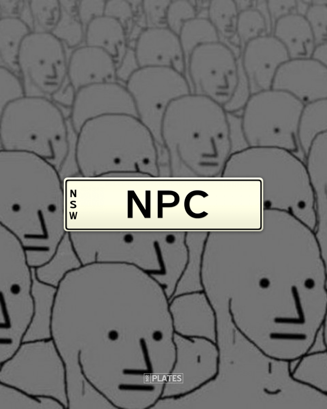 NPC (Non-Player Character) Number Plates For Sale, NSW - MrPlates