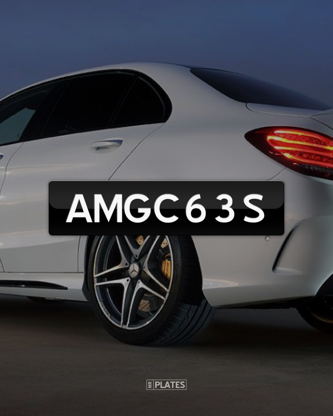 AMGC63S (Mercedes AMG C63S) Number Plates For Sale, QLD - MrPlates