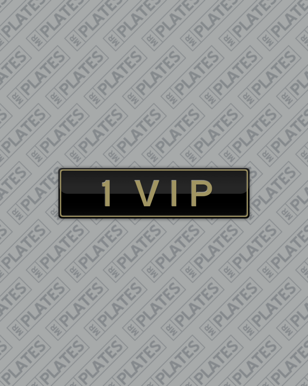 1 VIP (Number 1 VIP) Number Plates For Sale, NSW - MrPlates