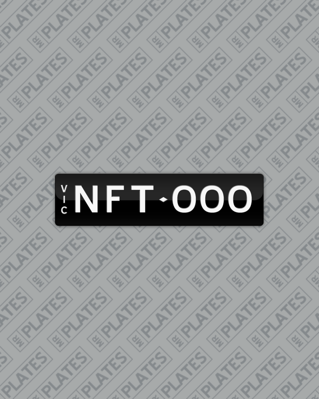 NFT·000 (000 First Range NFT) Number Plates For Sale, VIC - MrPlates