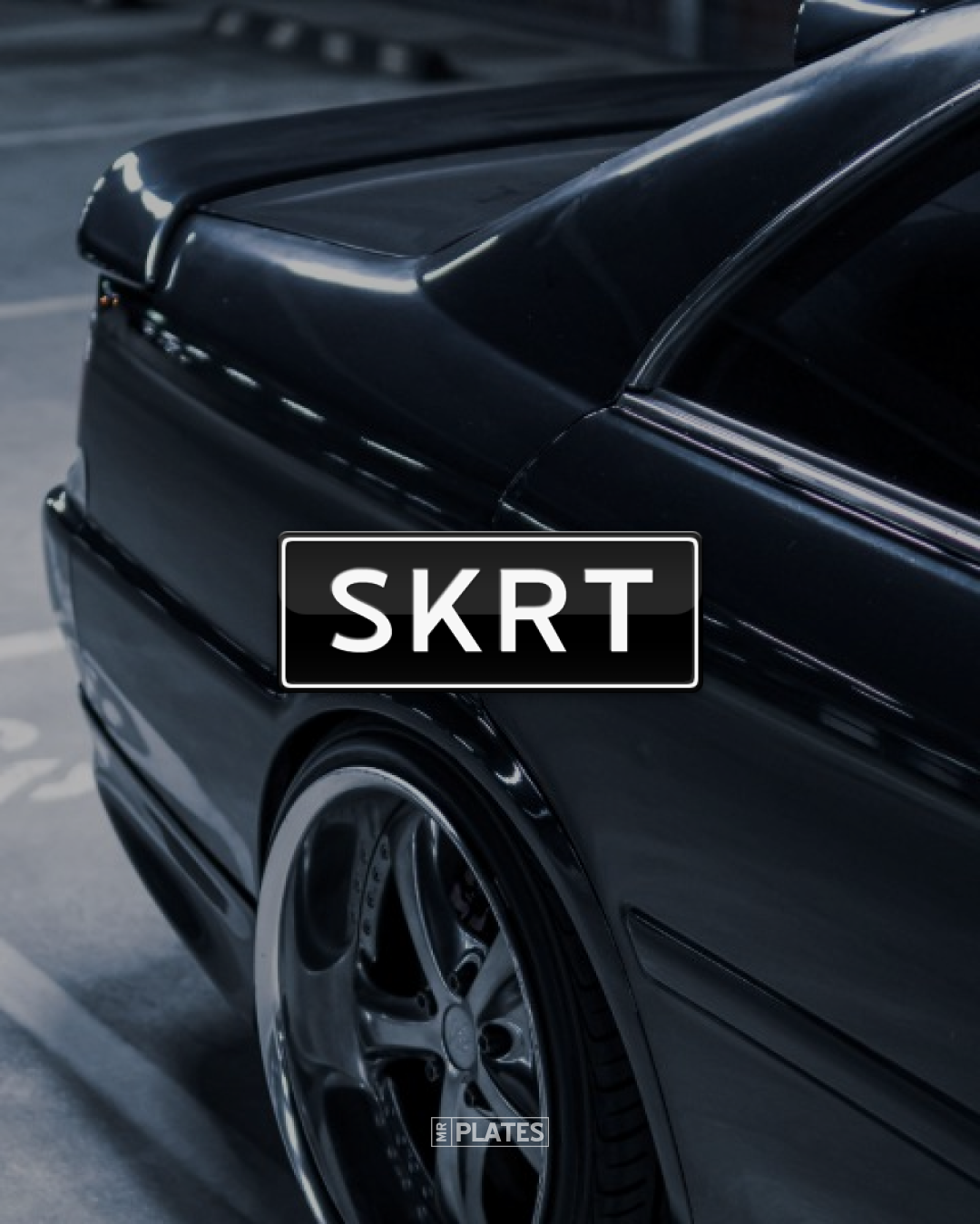 SKRT (SKRT; Used To Describe Loss Of Traction) Number Plates For Sale ...
