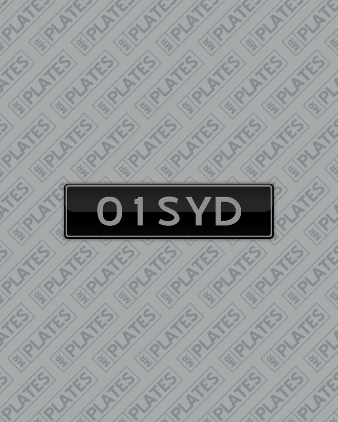 01SYD (01 Sydney) Number Plates For Sale, NSW - MrPlates