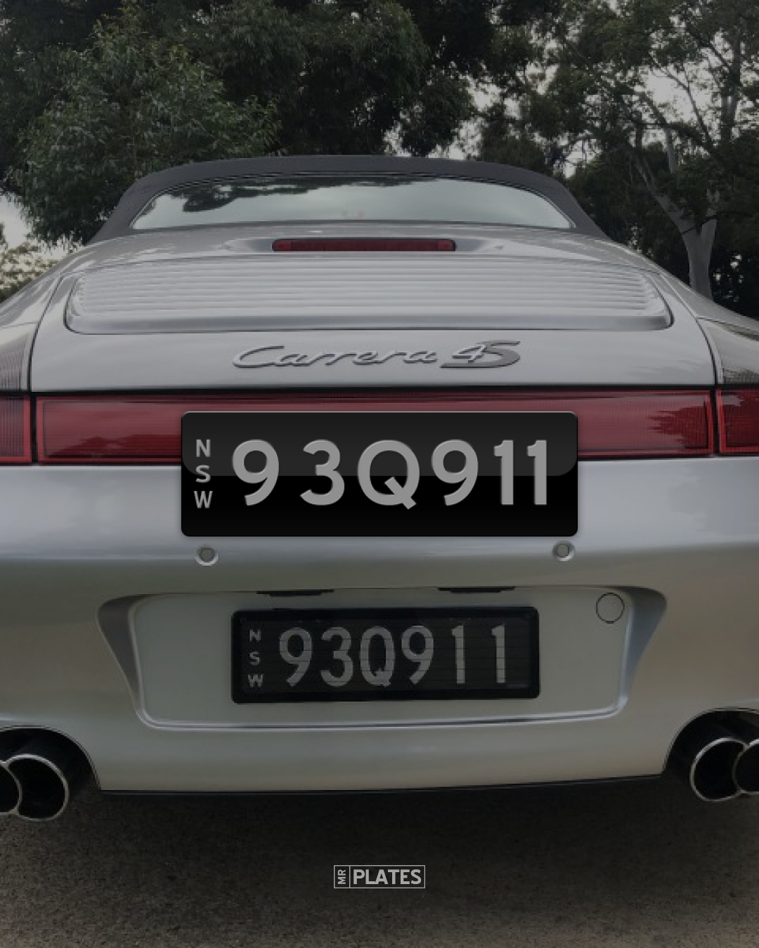 93Q911 (Porsche Ultimate 911) Number Plates For Sale, NSW - MrPlates