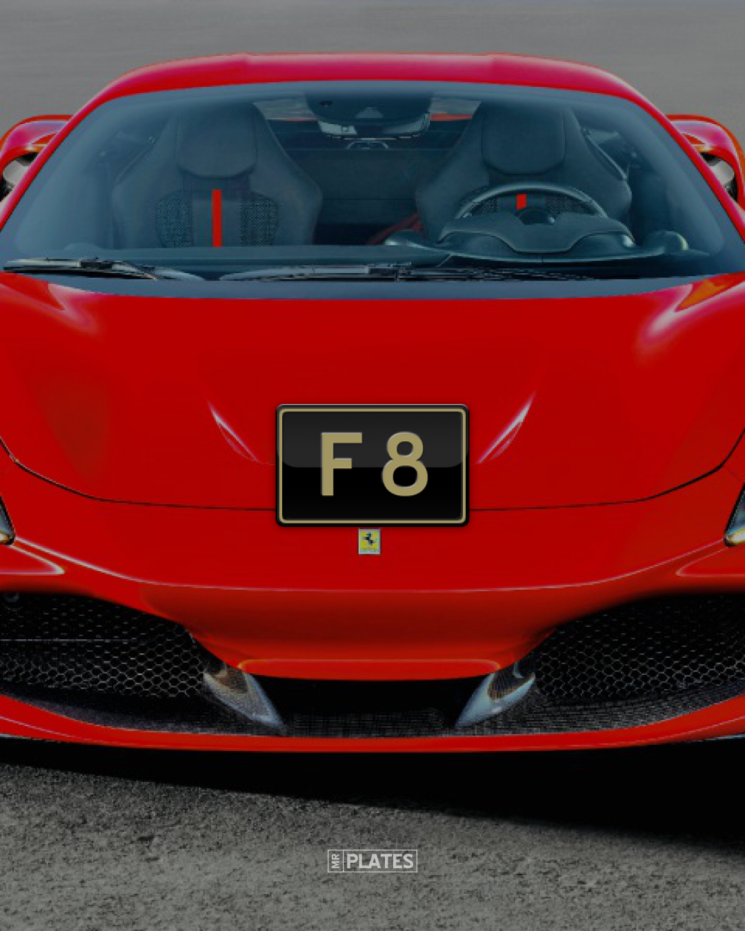 F8 (Ferrari F8) Number Plates For Sale, SA - MrPlates