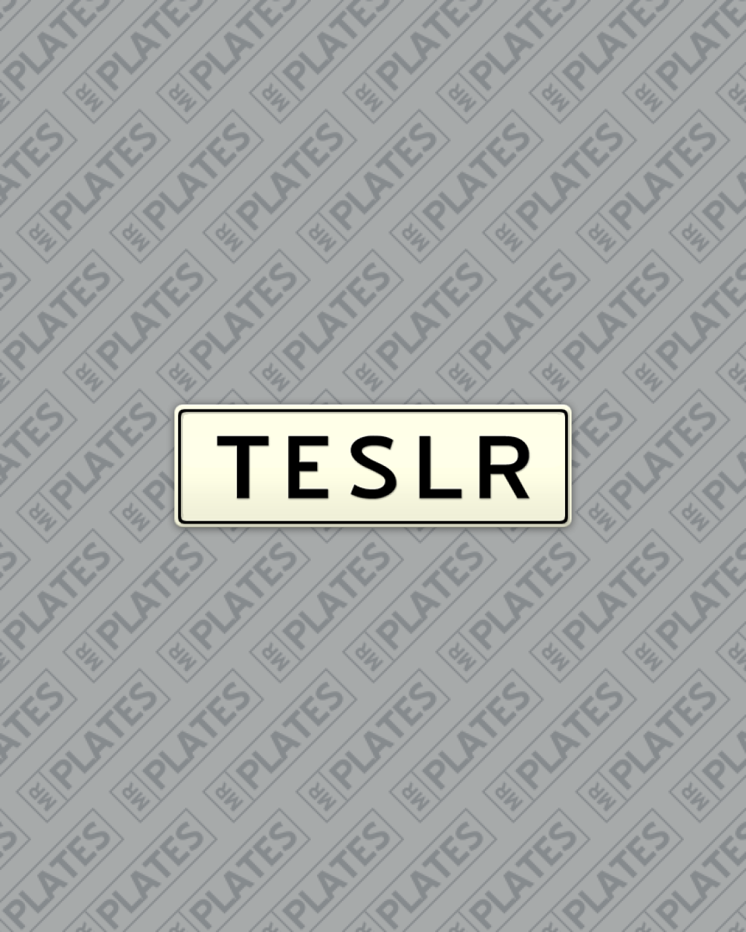 TESLR (All TESLA'S) Number Plates For Sale, VIC - MrPlates