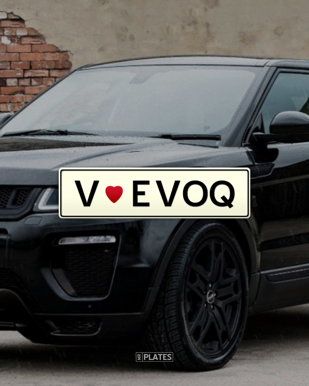 VEVOQ (Range Rover Evoque) Number Plates For Sale, VIC - MrPlates