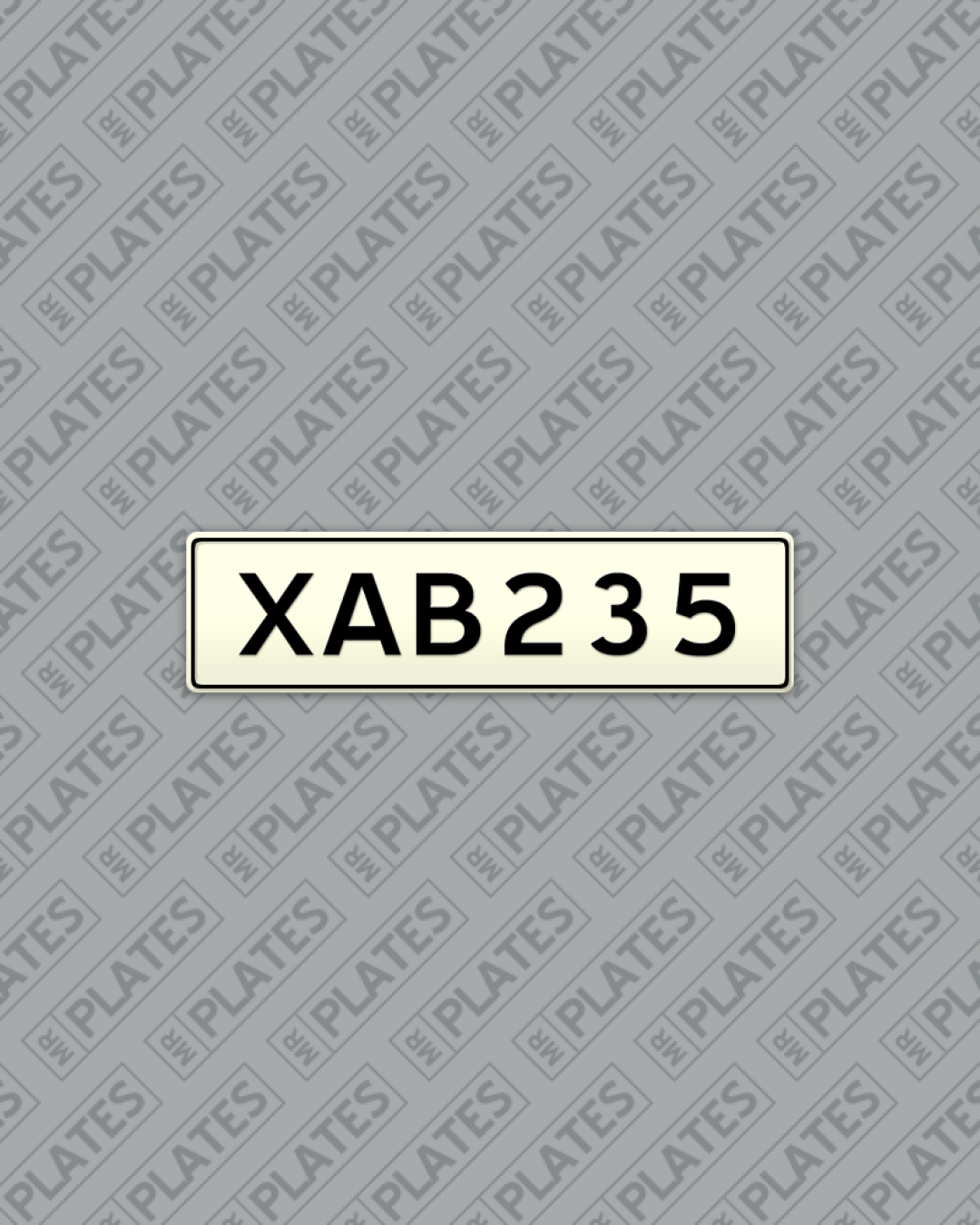XAB235 (John Wick) Number Plates For Sale, NSW - MrPlates