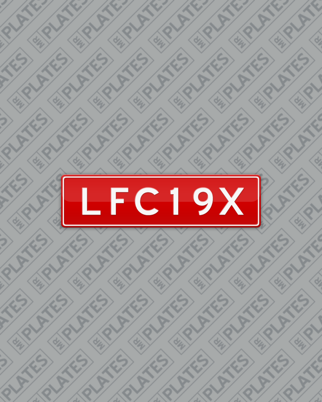 LFC19X (LFC 19 Times) Number Plates For Sale, VIC - MrPlates