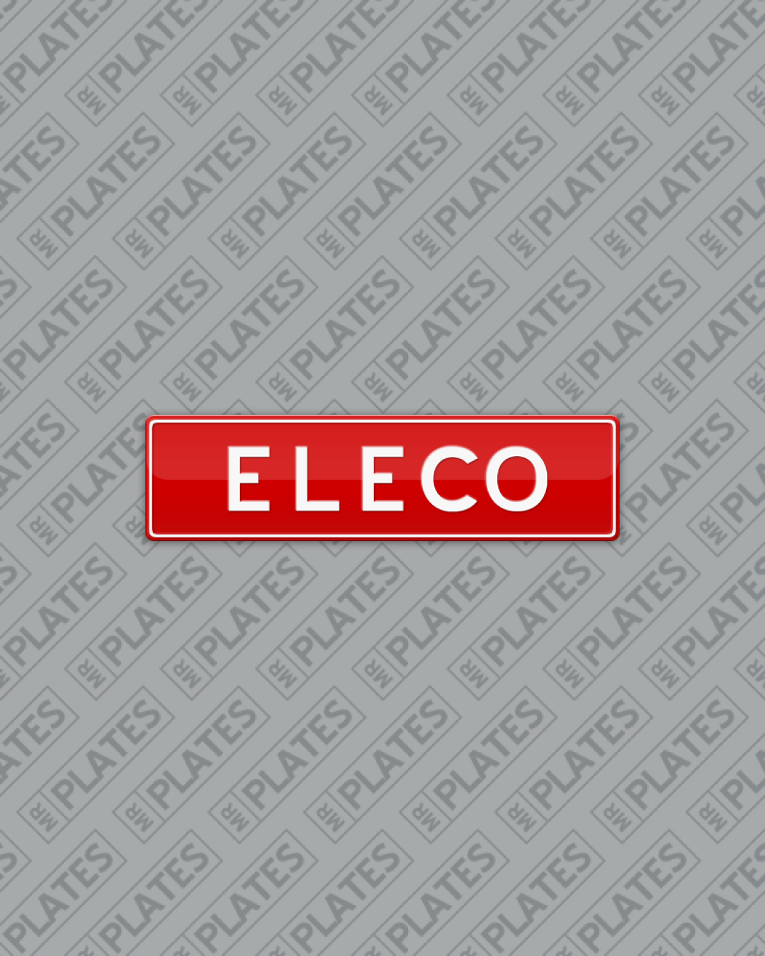 ELECO (Electrician) Number Plates For Sale, NSW - MrPlates