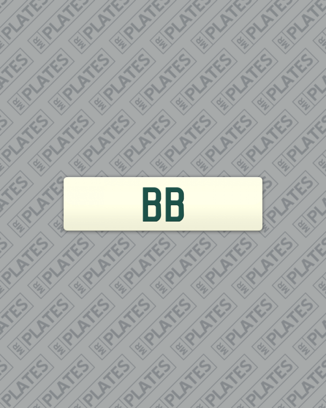 BB Number Plates For Sale, QLD - MrPlates