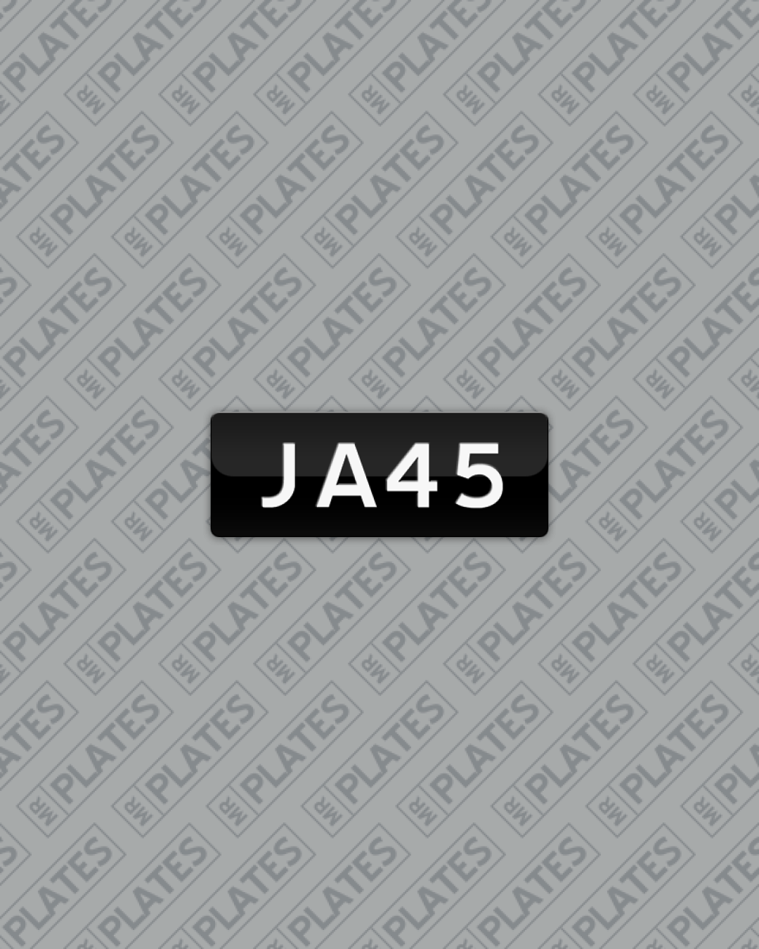 JA45 (Mercedes A45) Number Plates For Sale, QLD - MrPlates