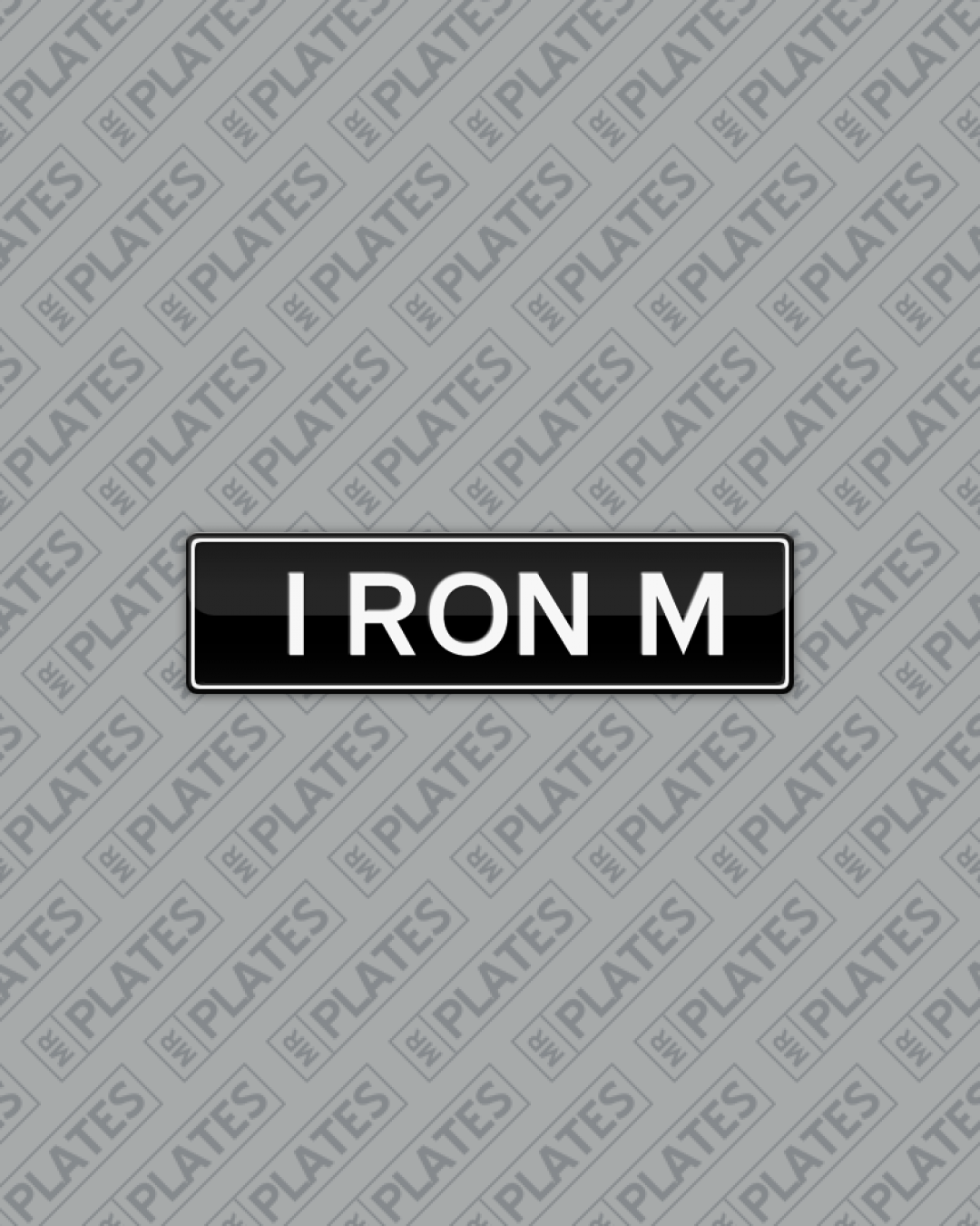 IRON M (IRON MAN) Number Plates For Sale, NSW - MrPlates