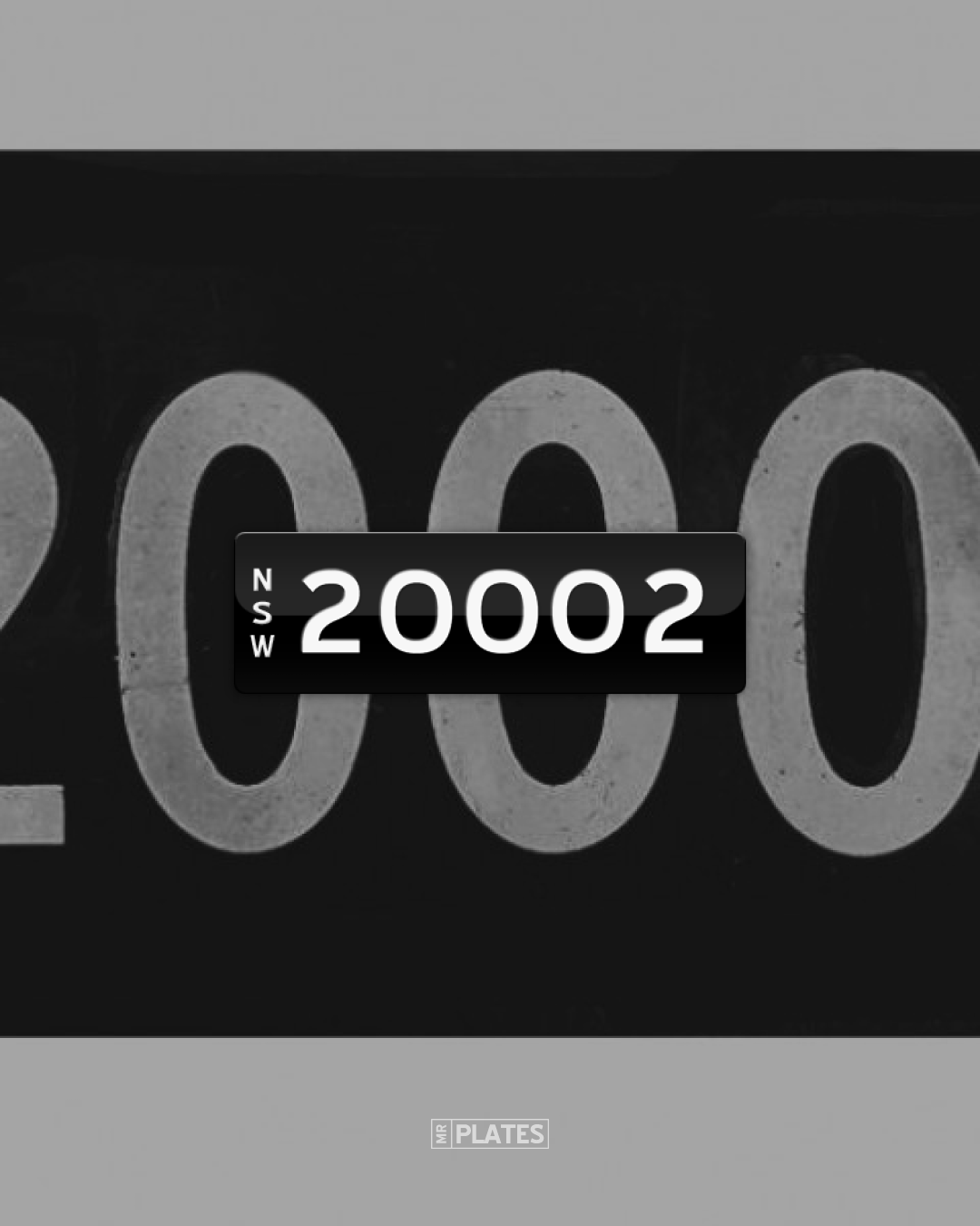 20002 Number Plates For Sale, NSW - MrPlates