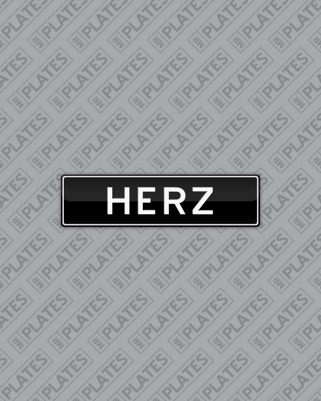 HERZ (Hers) Number Plates For Sale, VIC - MrPlates