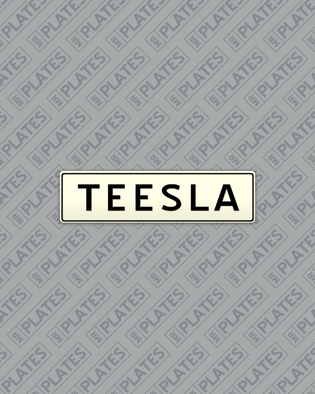 TEESLA (Tesla) Number Plates For Sale, VIC - MrPlates