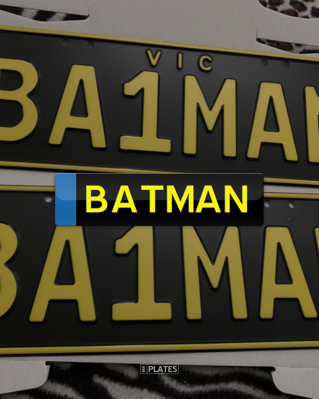 BATMAN Number Plates For Sale, VIC - MrPlates