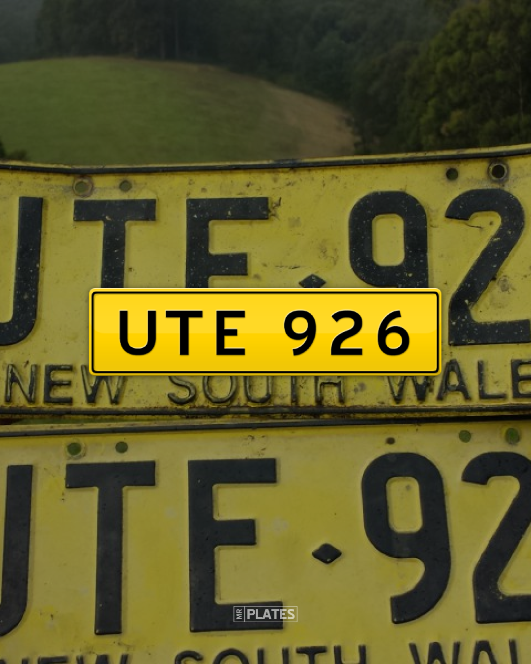 UTE 926 (1926 Ute.) Number Plates For Sale, NSW - MrPlates