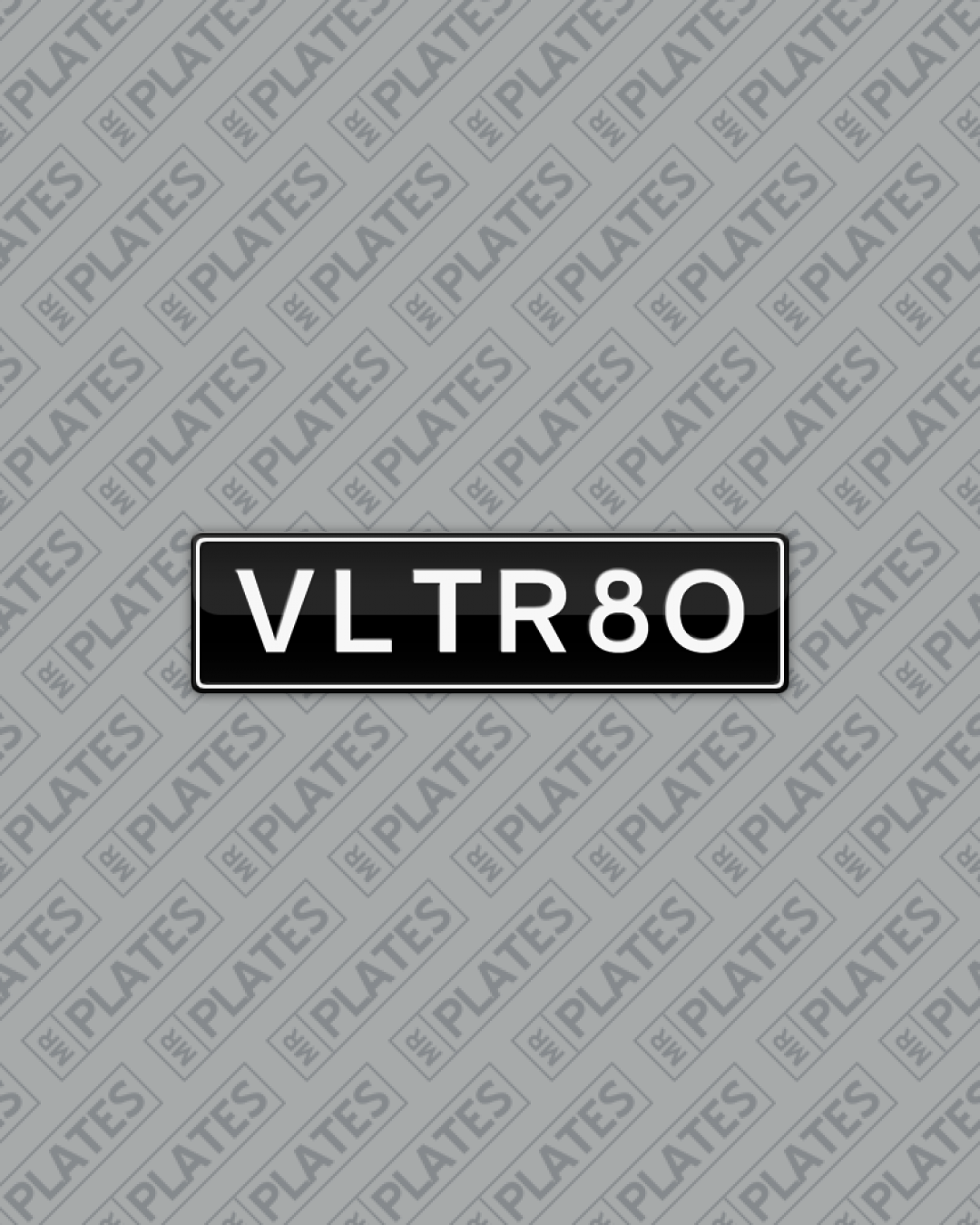 VLTR8O (VL TURBO) Number Plates For Sale, VIC - MrPlates