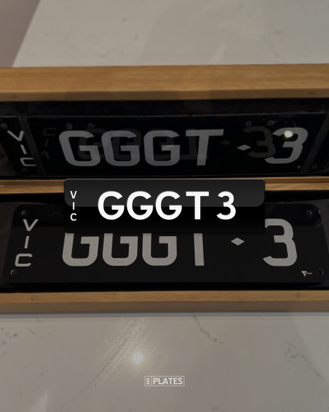 GGGT3 (Porsche GT3) Number Plates For Sale, VIC - MrPlates