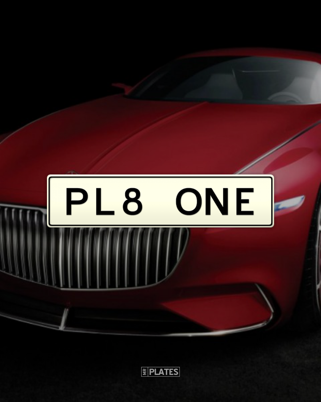 PL8 ONE (Plate One) Number Plates For Sale - MrPlates