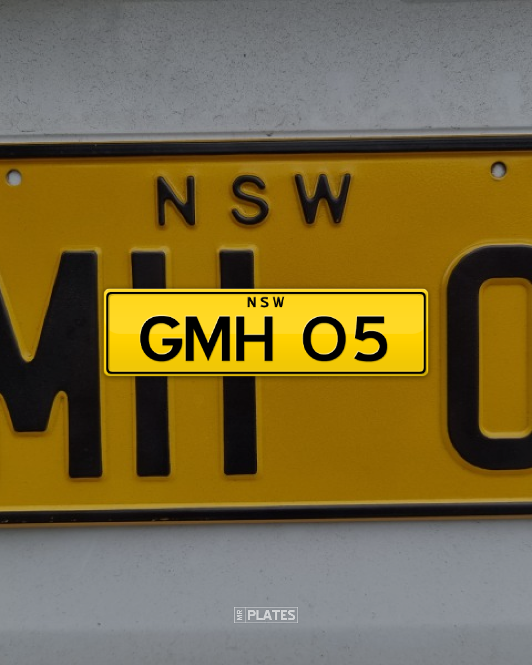 GMH O5 Number Plates For Sale, NSW - MrPlates