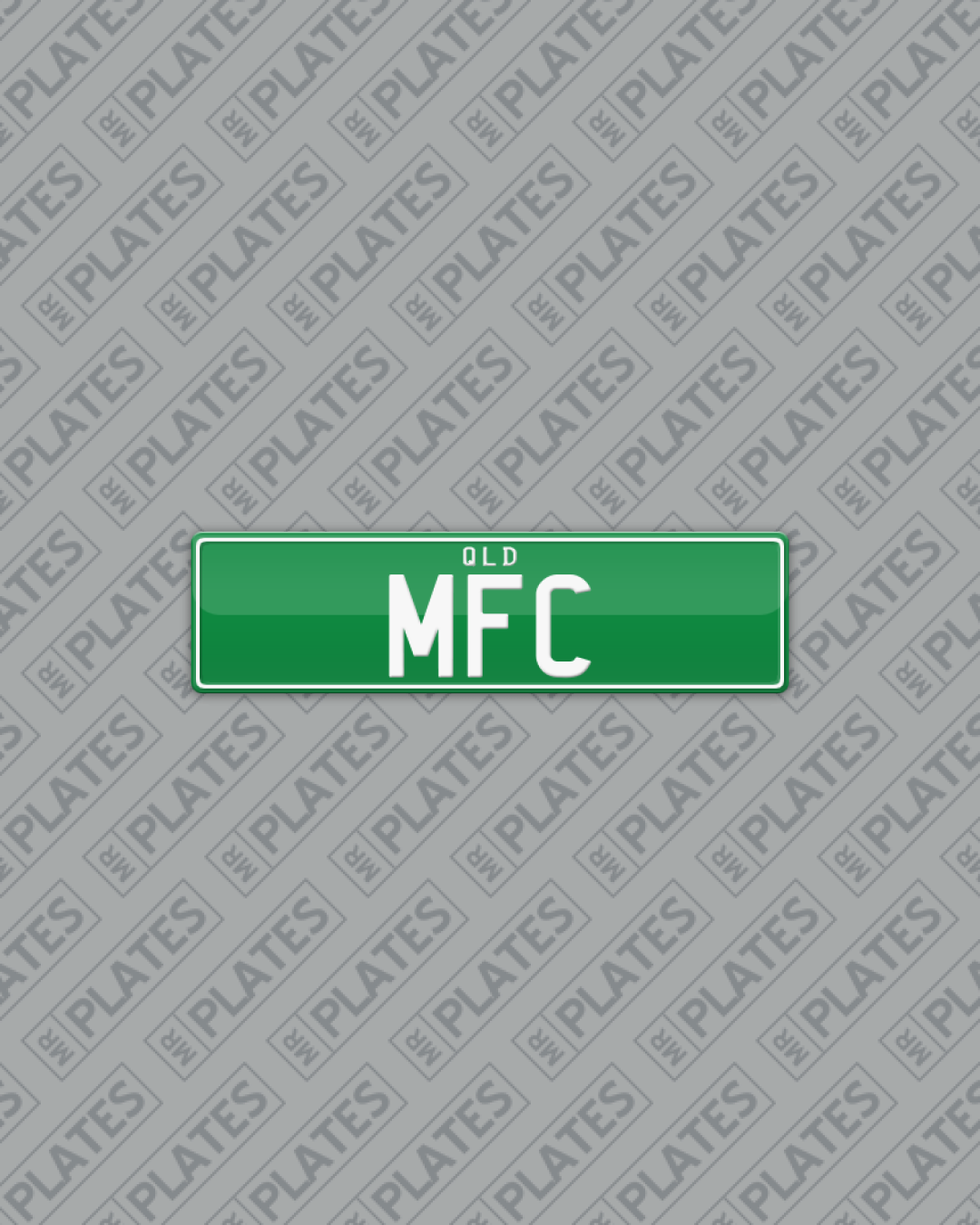 MFC (Melbourne Football Club. Middlesbrough F) Number Plates For Sale ...