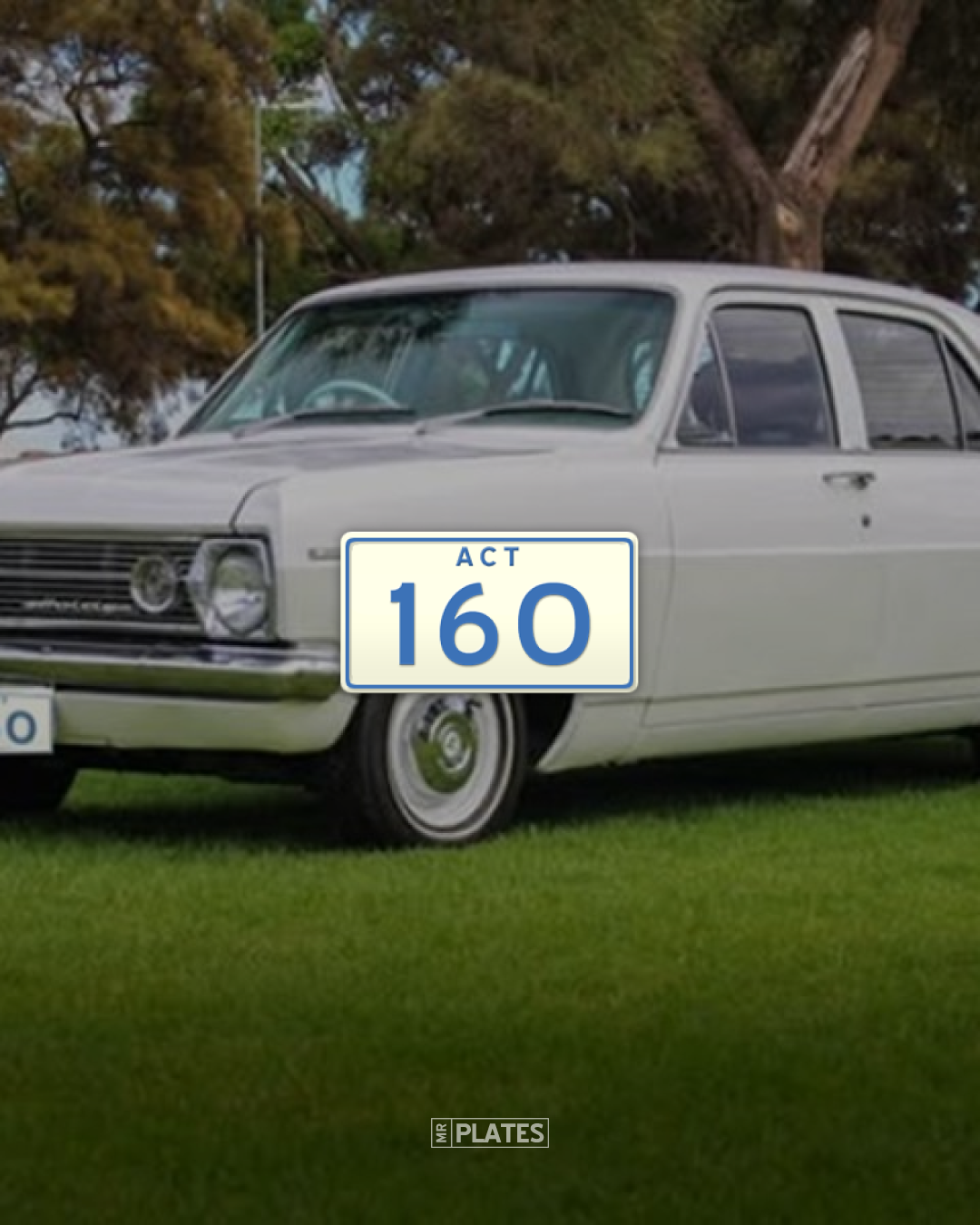 160 Number Plates For Sale, ACT - MrPlates