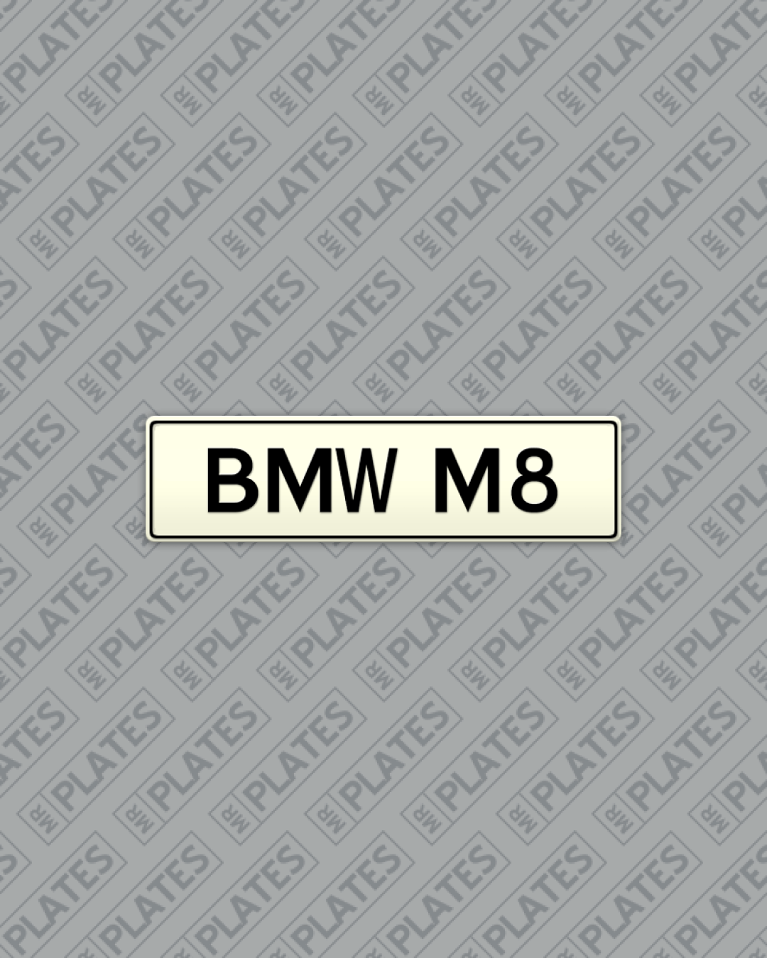 BMW M8 Number Plates For Sale, NSW - MrPlates